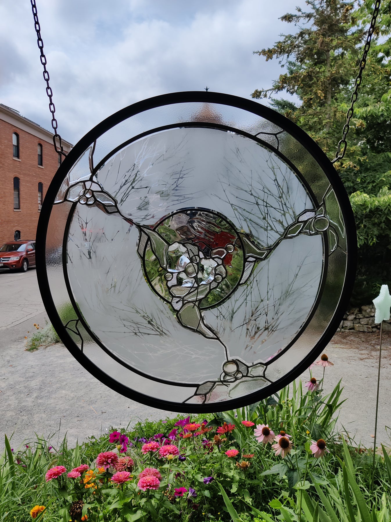 Custom Made Glass Portals – Hanscomb Glass Studio - Modern Stained Glass